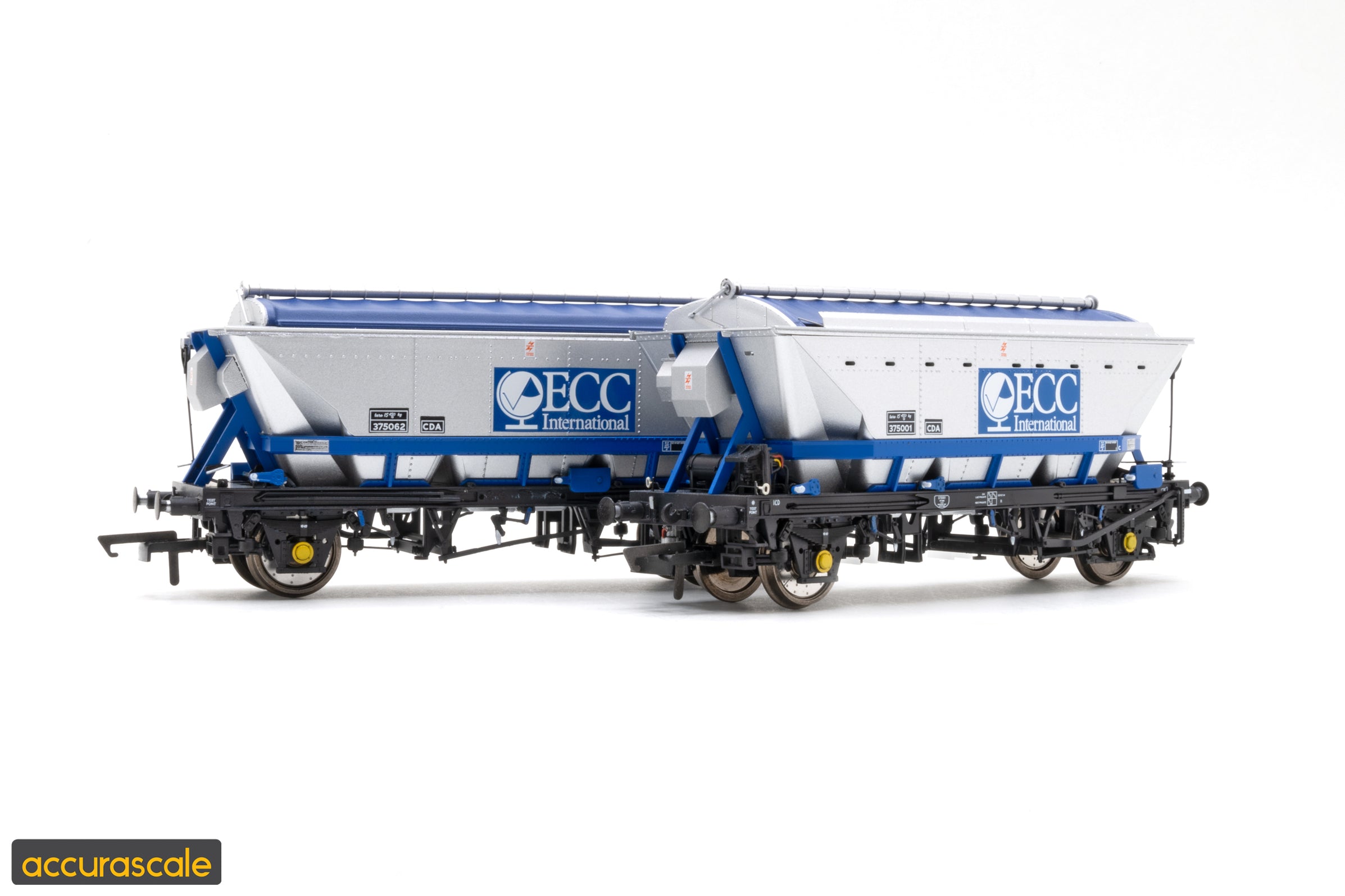 We Join the ECC - Original Liveried CDA China Clay Wagons On The Way ...