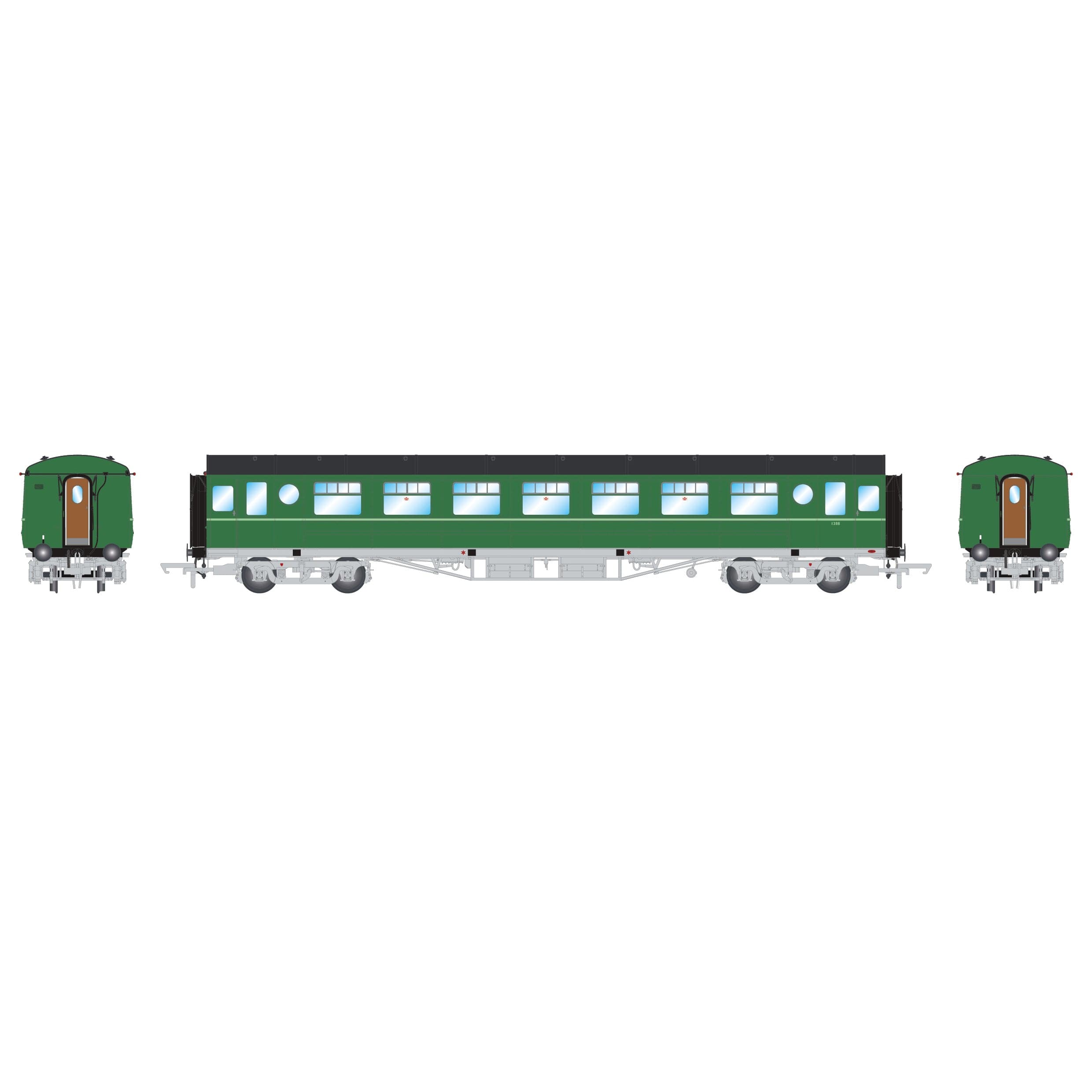 Park Royal D.176 Suburban No. 1388 – Accurascale