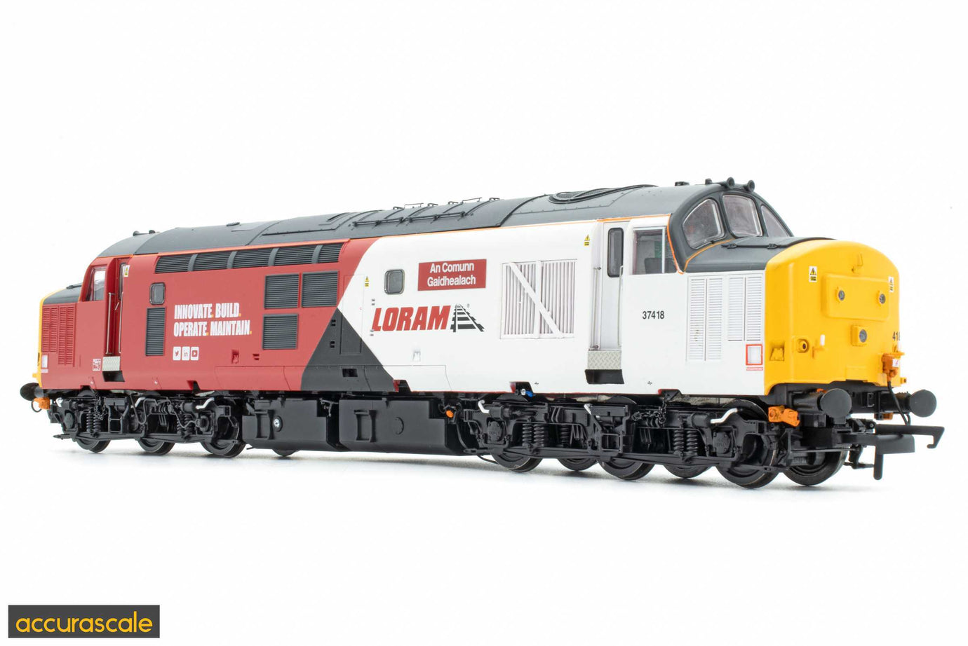 Class 37 - Loram - 37418 - Exclusive – Accurascale