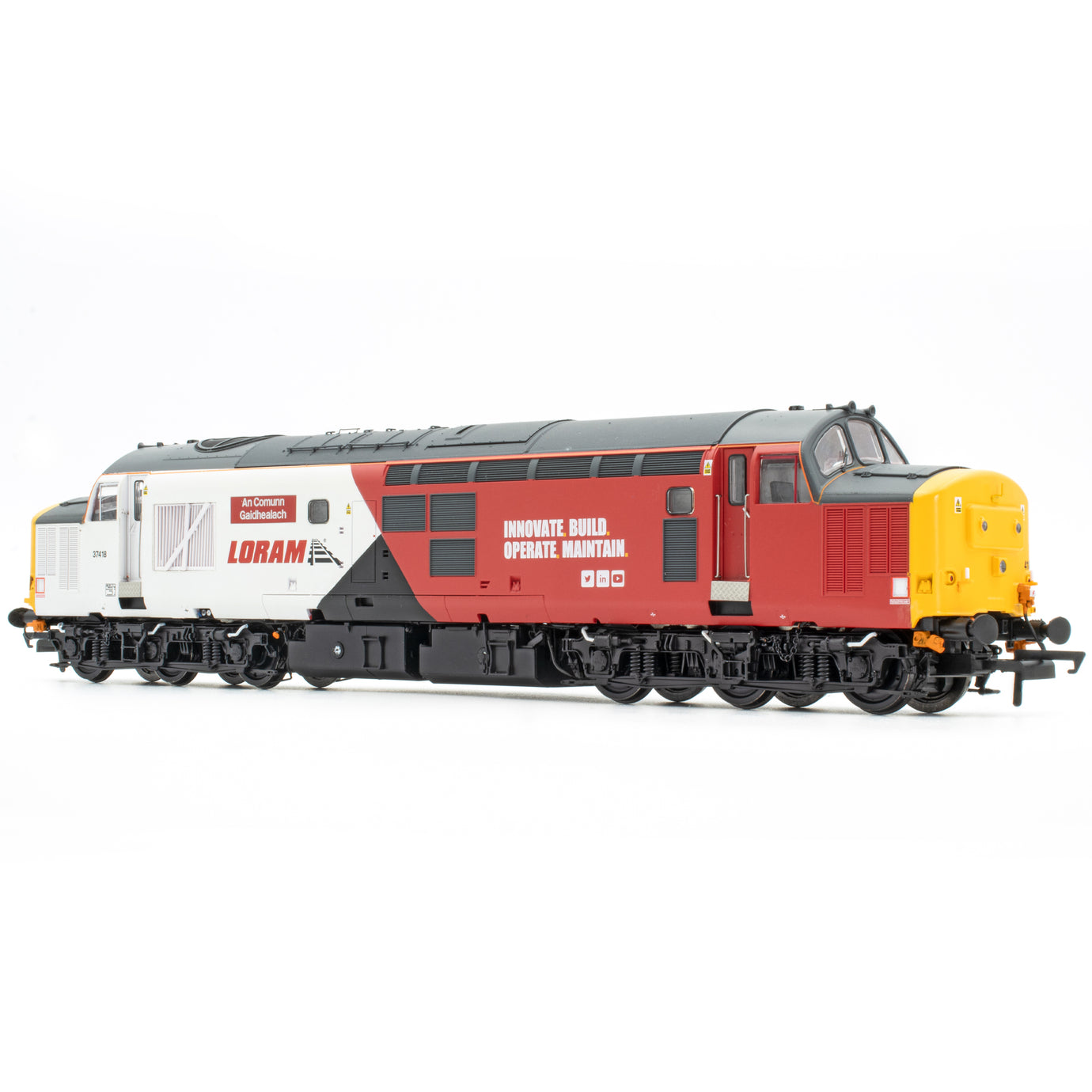 Class 37 - Loram - 37418 - Exclusive – Accurascale