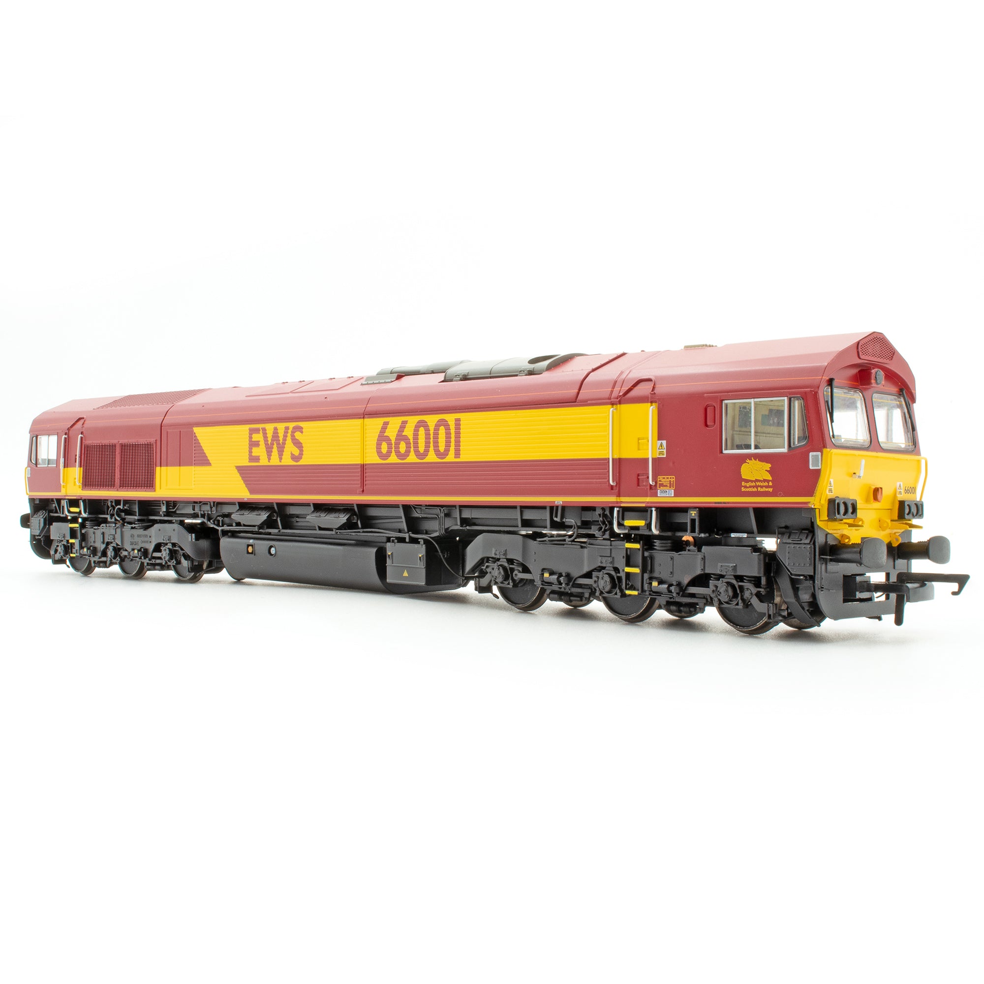 Class 66 - EWS Maroon - 66001 - DCC Sound Fitted – Accurascale
