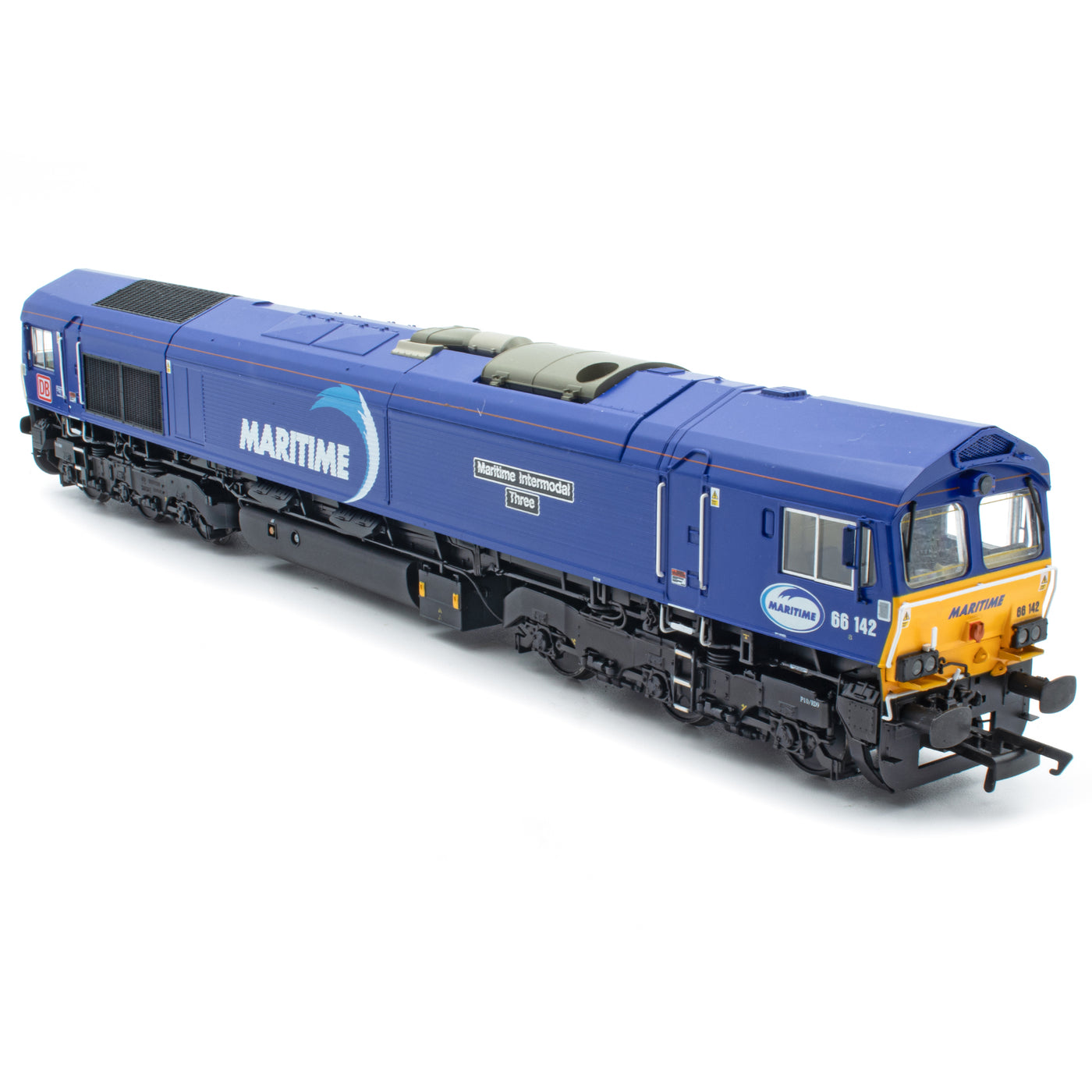 Class 66 - DB Maritime Blue - 66142 - DCC Sound Fitted — Accurascale
