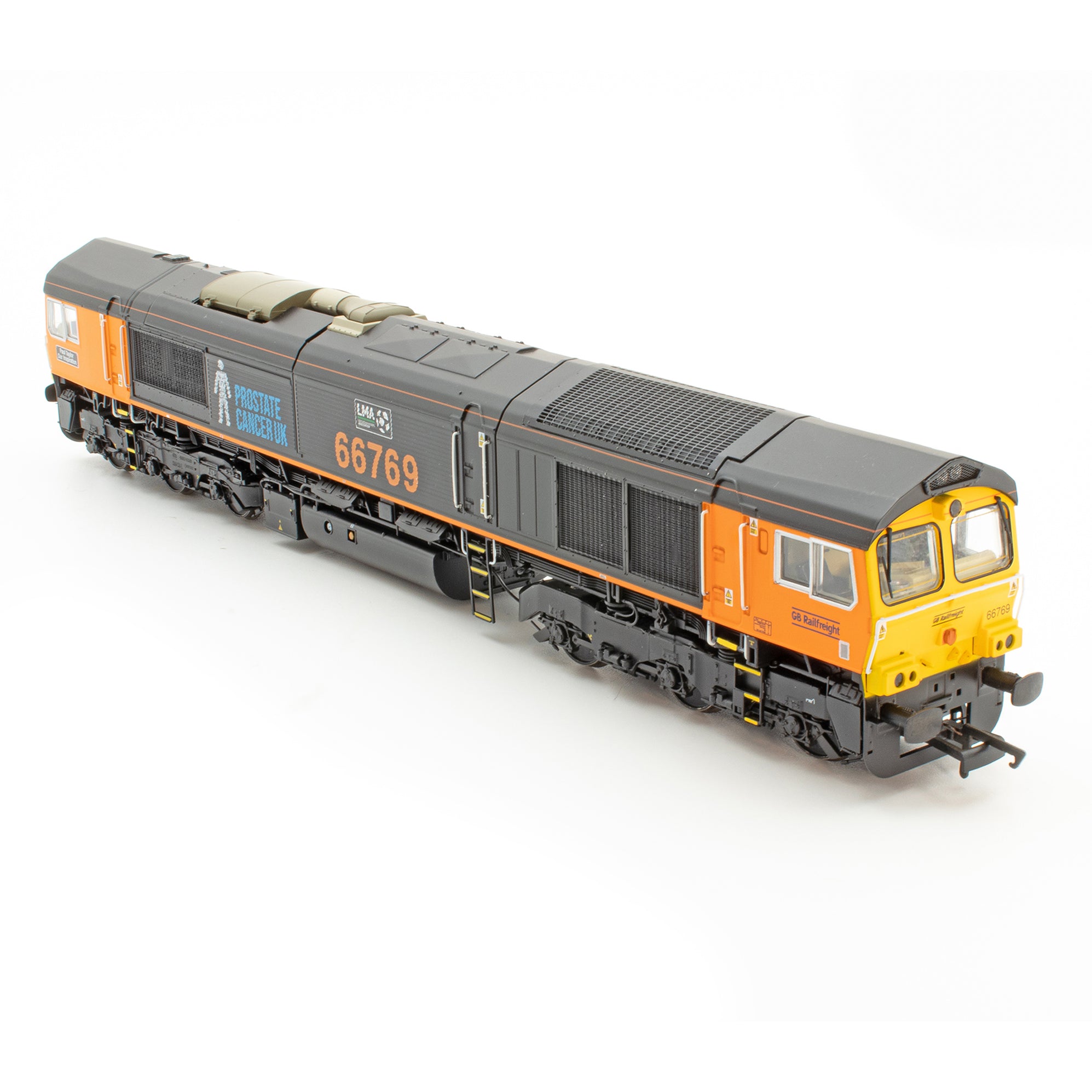 Class 66 - GBRf Prostate Cancer UK Black - 66769 — Accurascale
