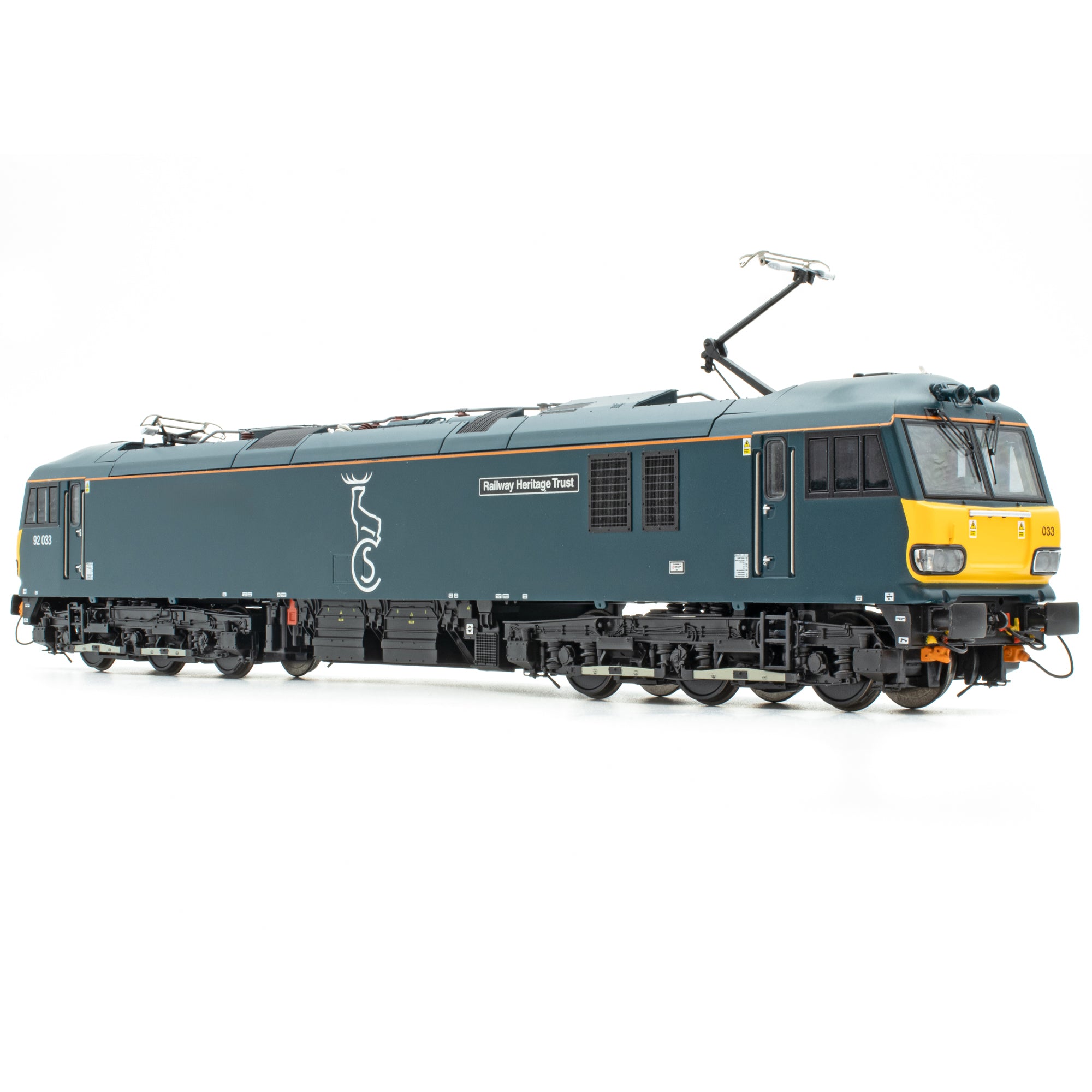 BR Class 92 - Caledonian - 92033 'Railway Heritage Trust' - DCC Sound ...