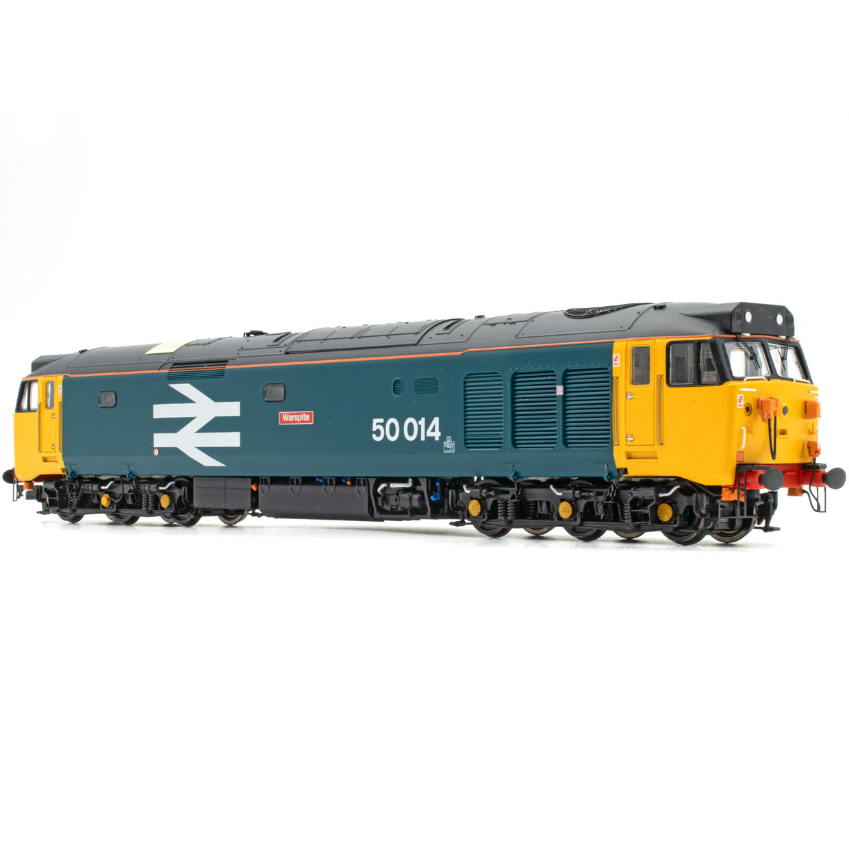 BR Class 50 - Large Logo w/black roof - 50014 'Warspite' - DCC Sound F ...