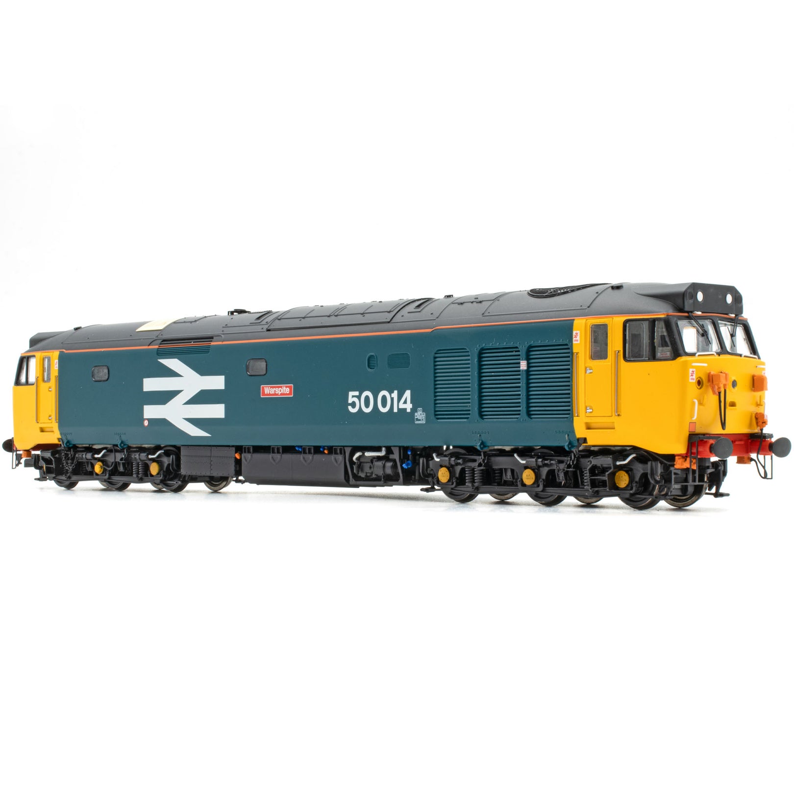 BR Class 50 - Large Logo w/black roof - 50014 'Warspite' - DCC Sound F ...