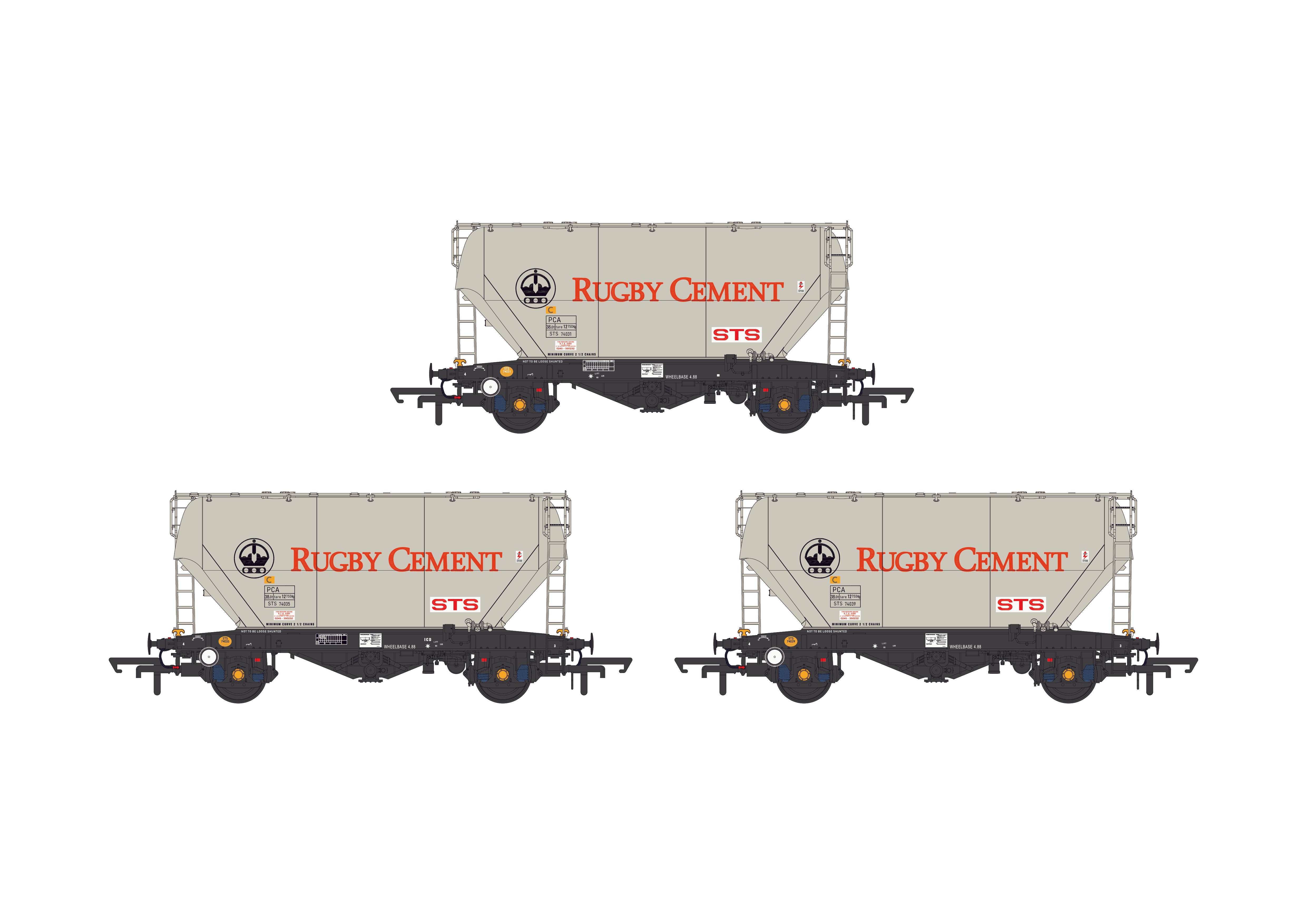 PCA Bulk Cement - Rugby Cement - Pack 4 – Accurascale