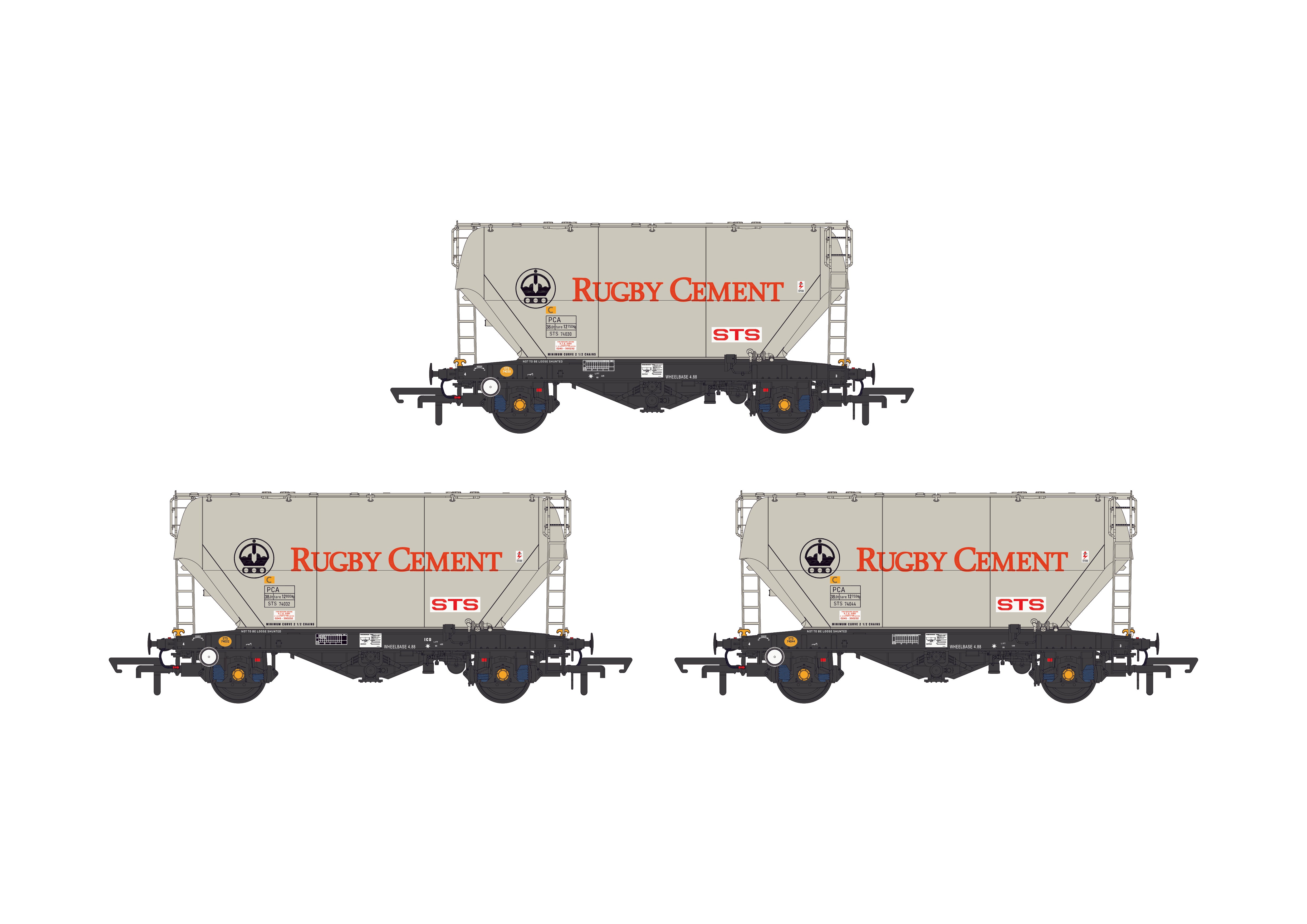 PCA Bulk Cement - Rugby Cement - Pack 5 – Accurascale