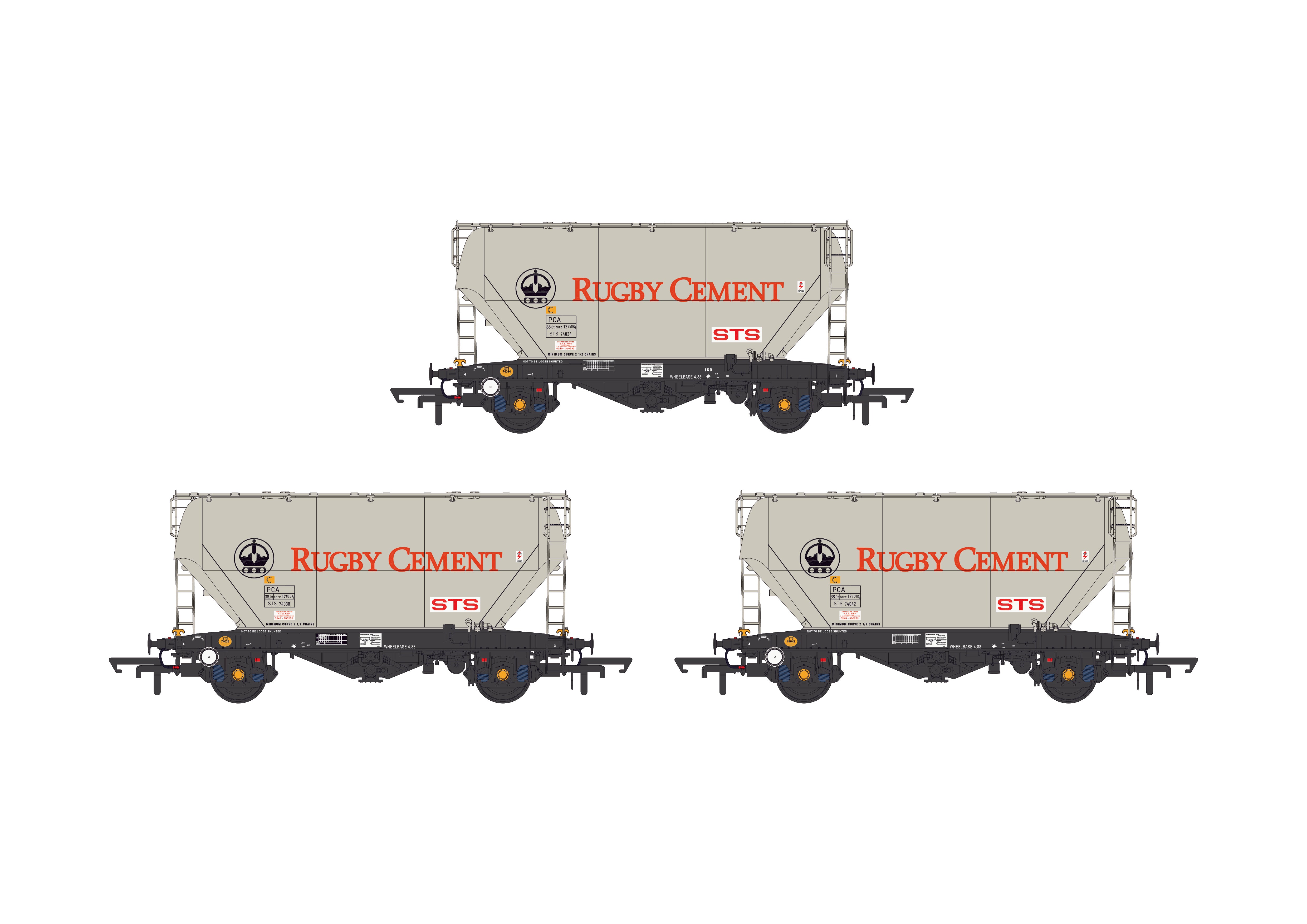 PCA Bulk Cement - Rugby Cement - Pack 7 – Accurascale