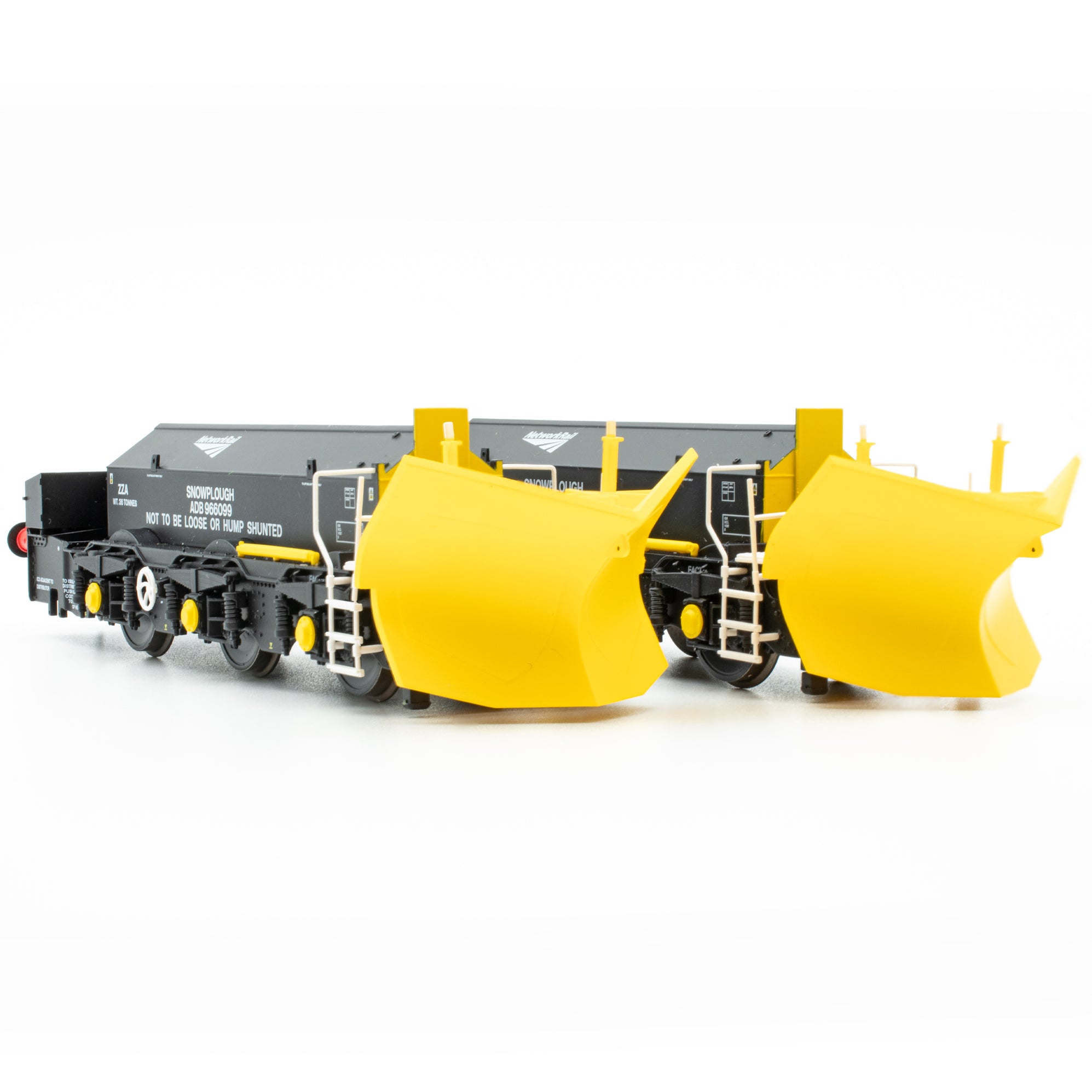Beilhack Snowplough ZZA ADB966098/099 Network Rail (ex Class 45 ...