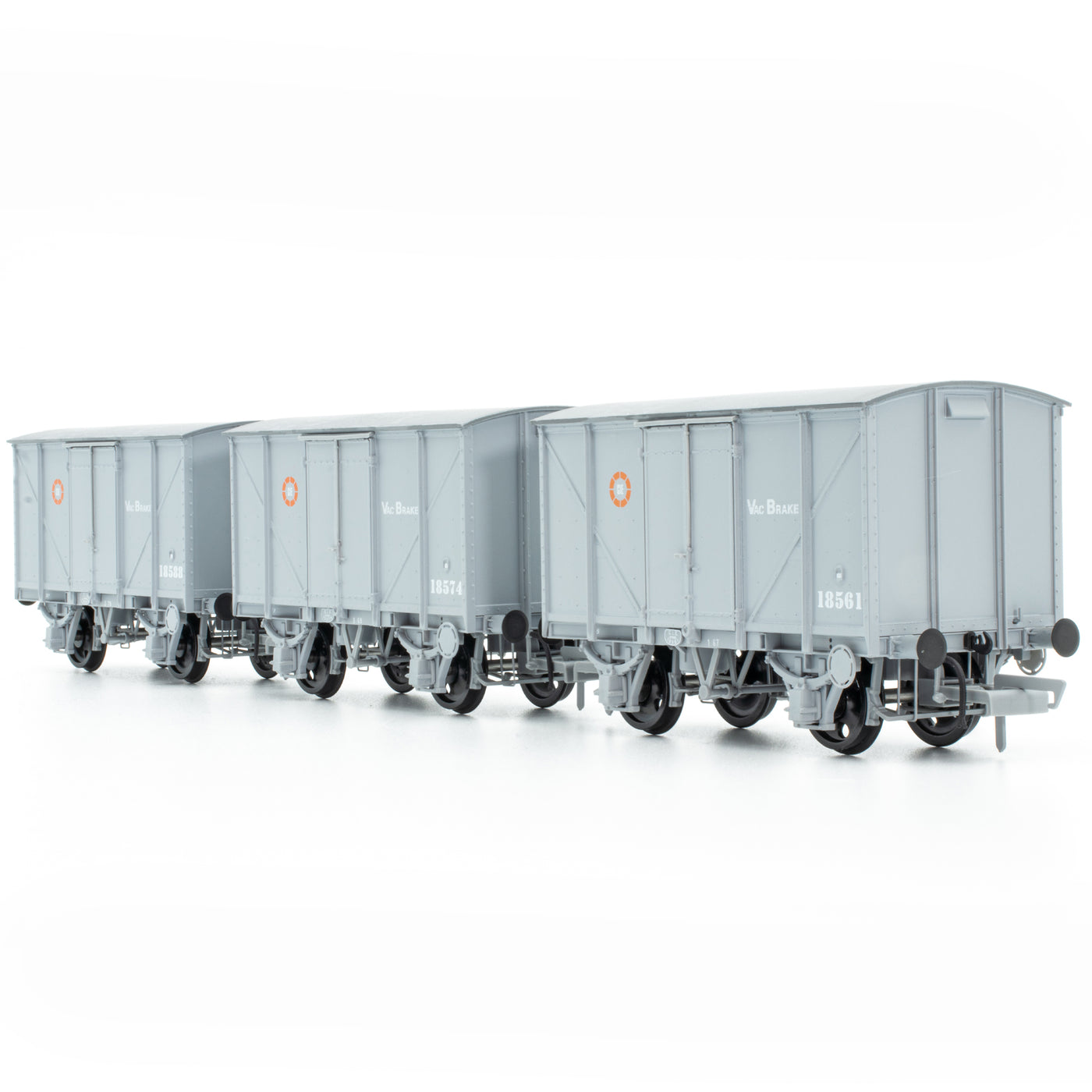 CIE Bulleid H Van - Grey (CIE roundel era) - vacuum fitted - Pack 2 ...