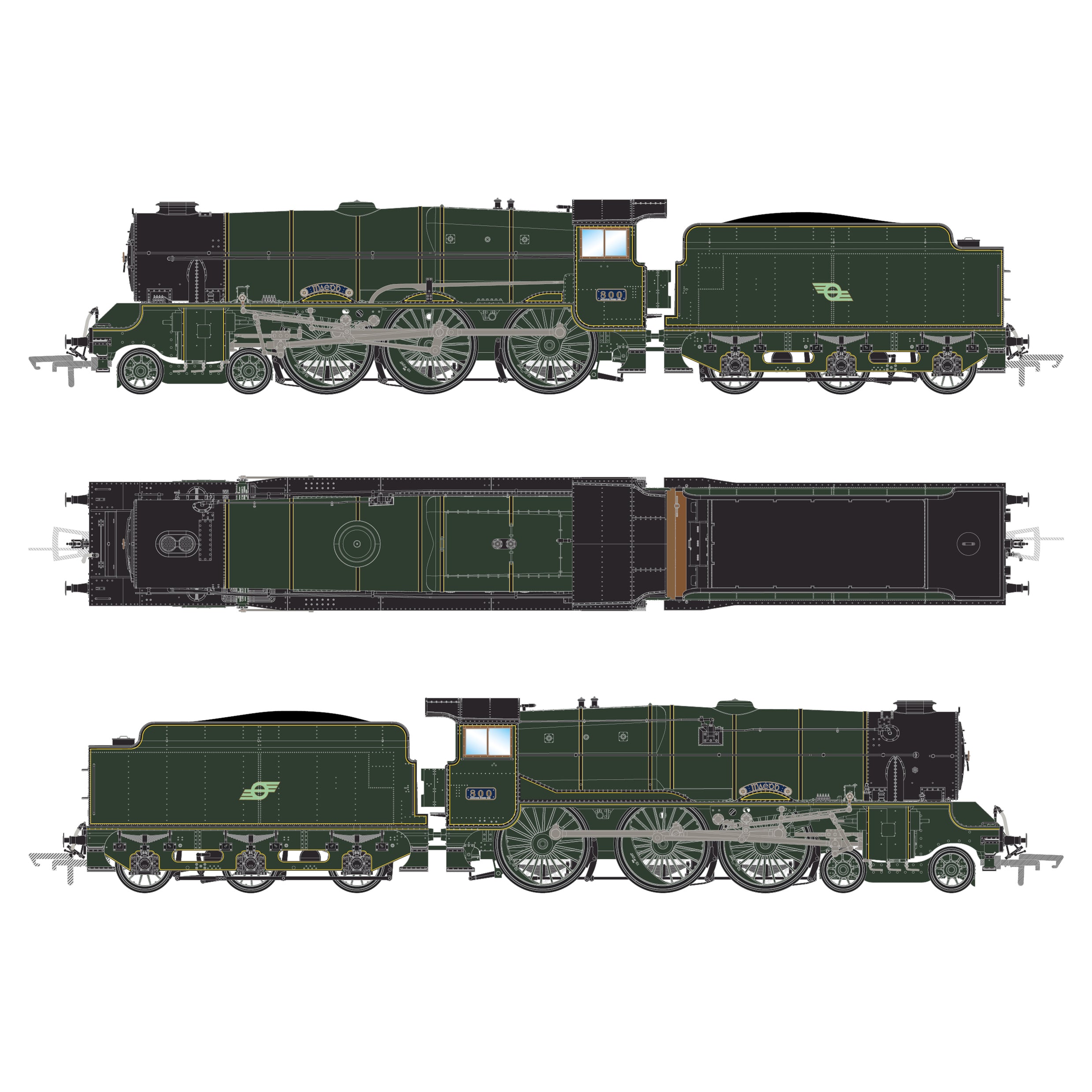 GSR800 - 800 Maedb - CIE (FS) - DCC Sound — Accurascale