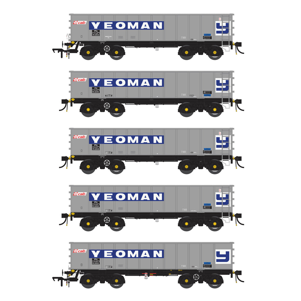 PTA - Foster Yeoman silver (CAIB) - Pack 1 (Inners & Outers) – Accurascale