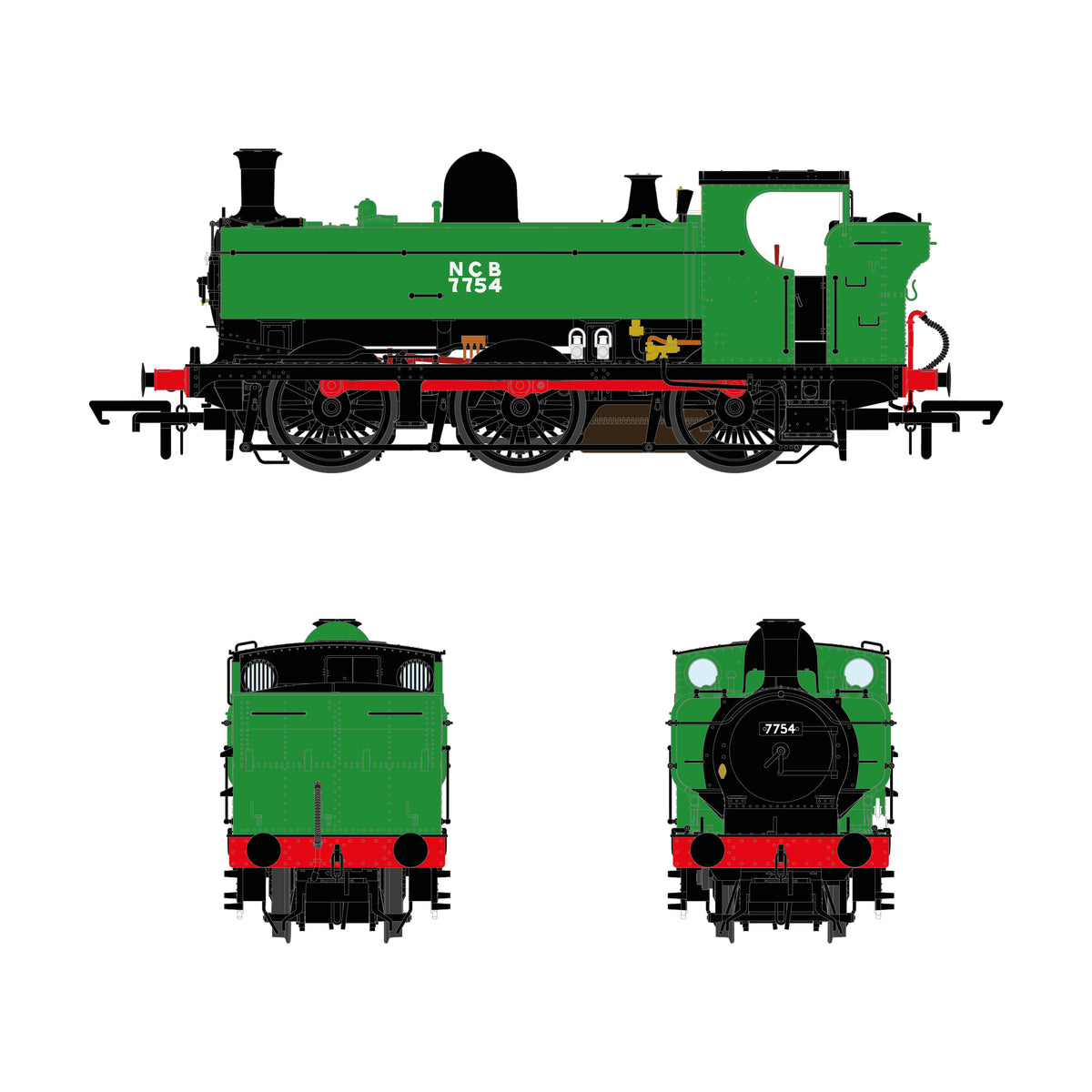 5700 Class - 7754 - NCB Green — Accurascale