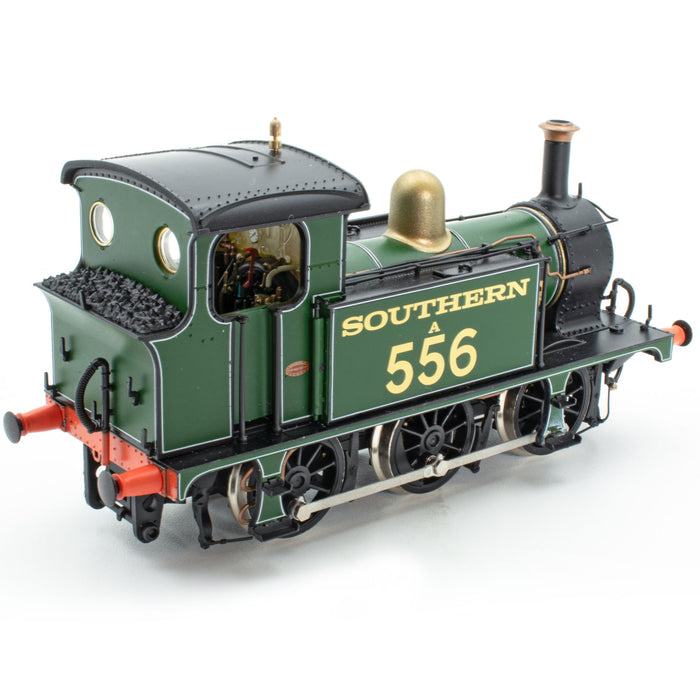 SECR P Class 0-6-0T A556 in SR lined green — Accurascale