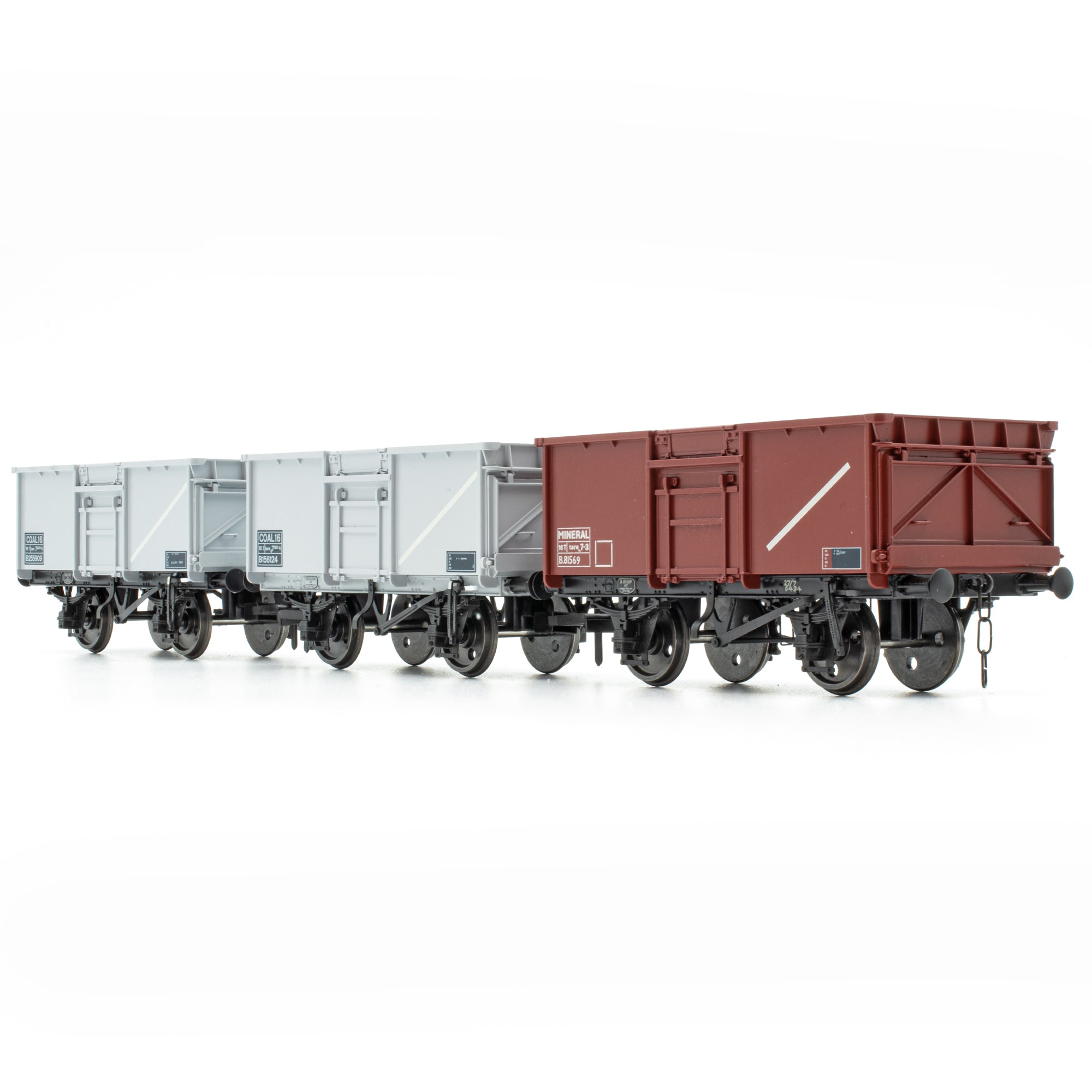 BR 16T Mineral - 1/108 - BR Freight Grey (Pre-TOPS COAL 16) - Pack D ...