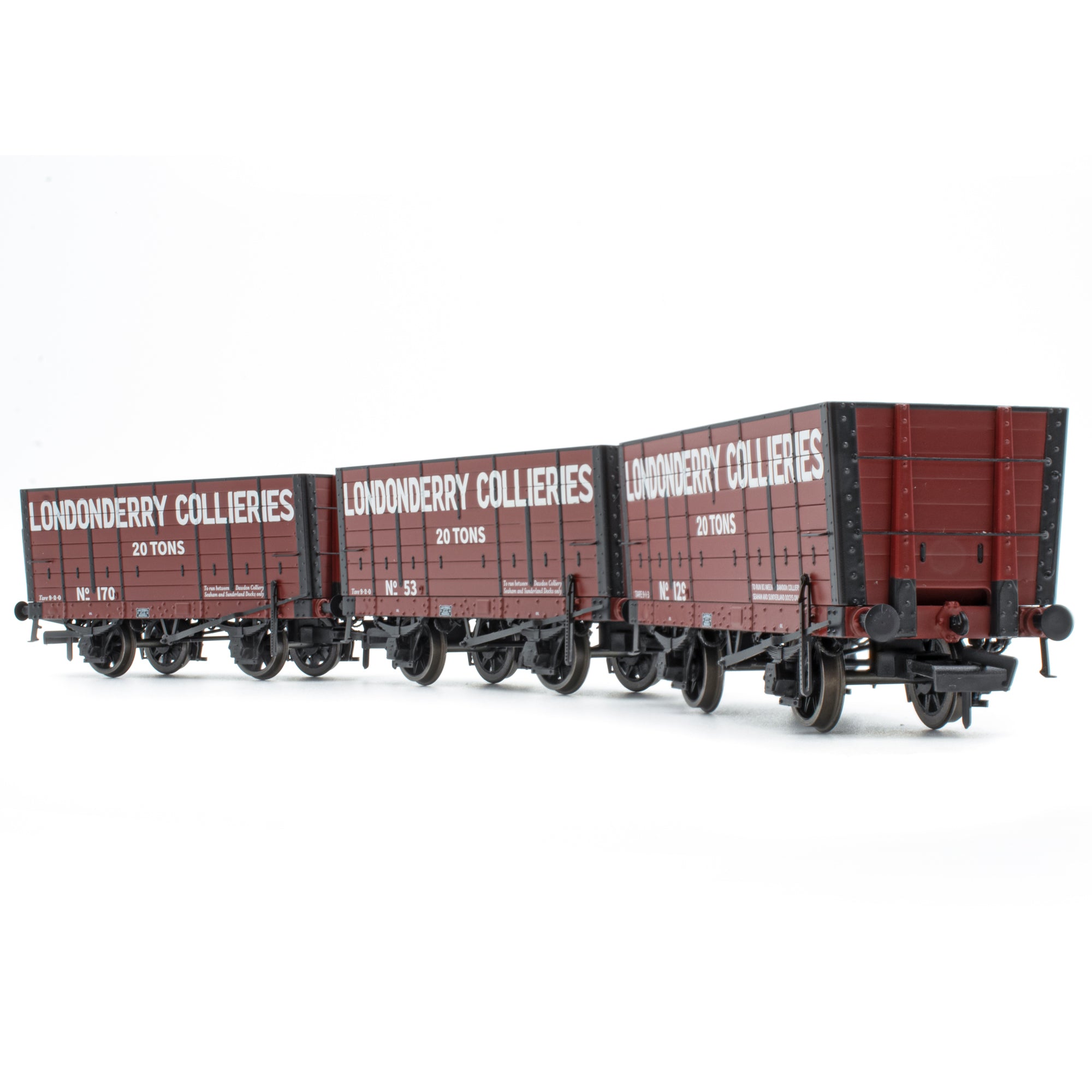 Londonderry Hopper - Red Bauxite - Triple Pack – Accurascale