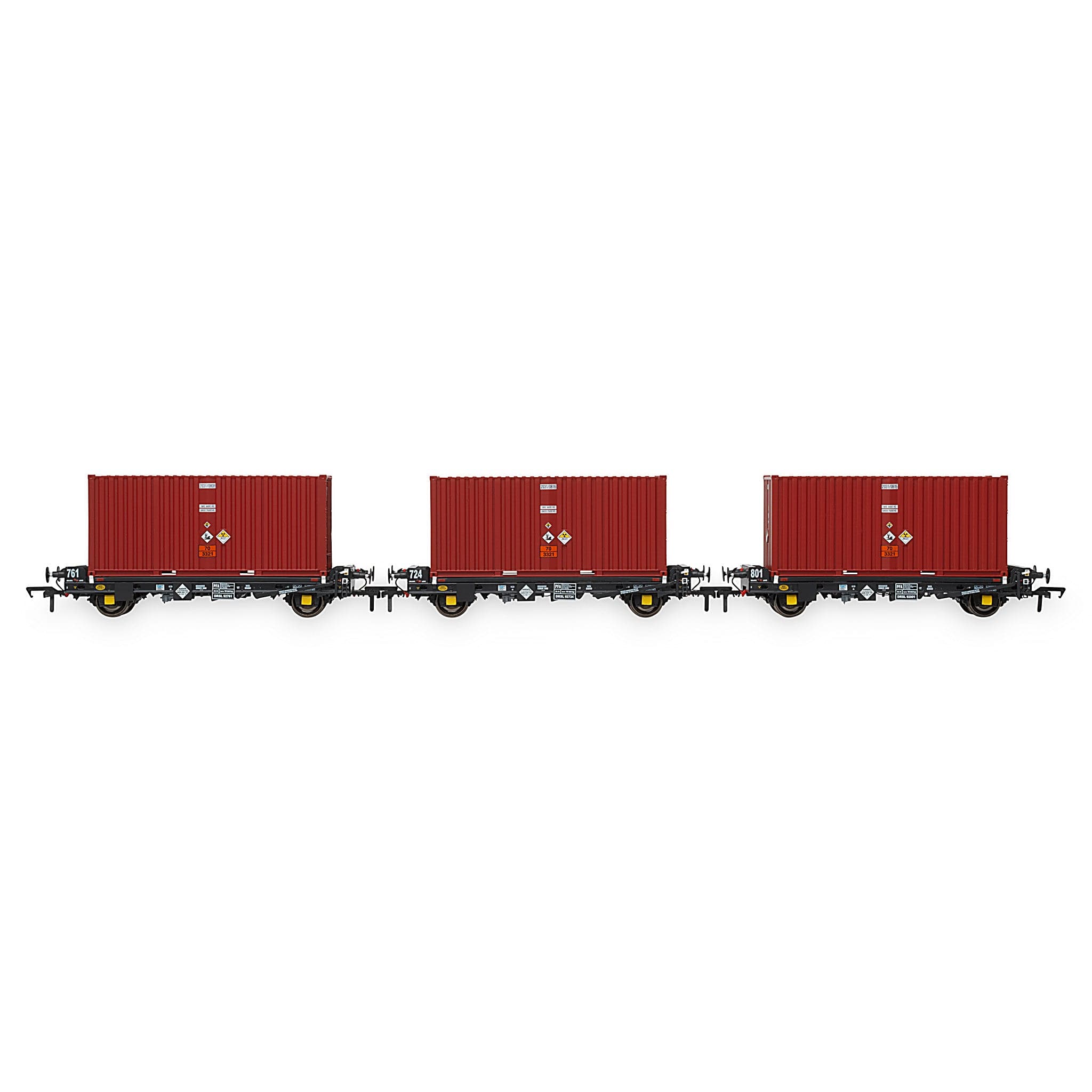 PFA 2 Axle Container Flat Wagon — Accurascale