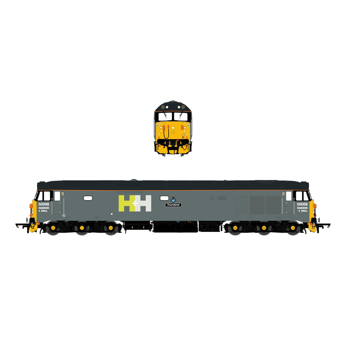 BR Class 50 - Hanson+Hall/Rail Adventure - 50008 'Thunderer' - DCC Sou ...