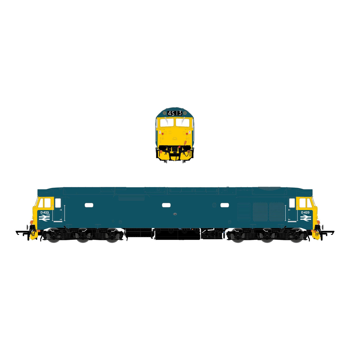 BR Class 50 - BR Blue - D423 – Accurascale