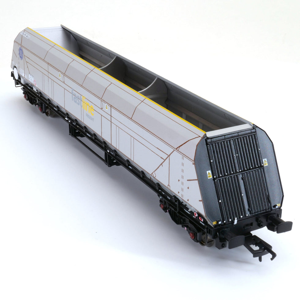 HYA Bogie Hopper Wagon - Fastline Freight / GE - Twin Pack 3 – Accurascale